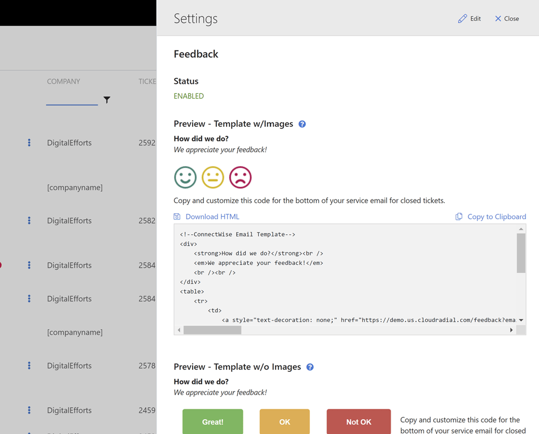 Feature Deep Dive – Customer Satisfaction (CSAT)